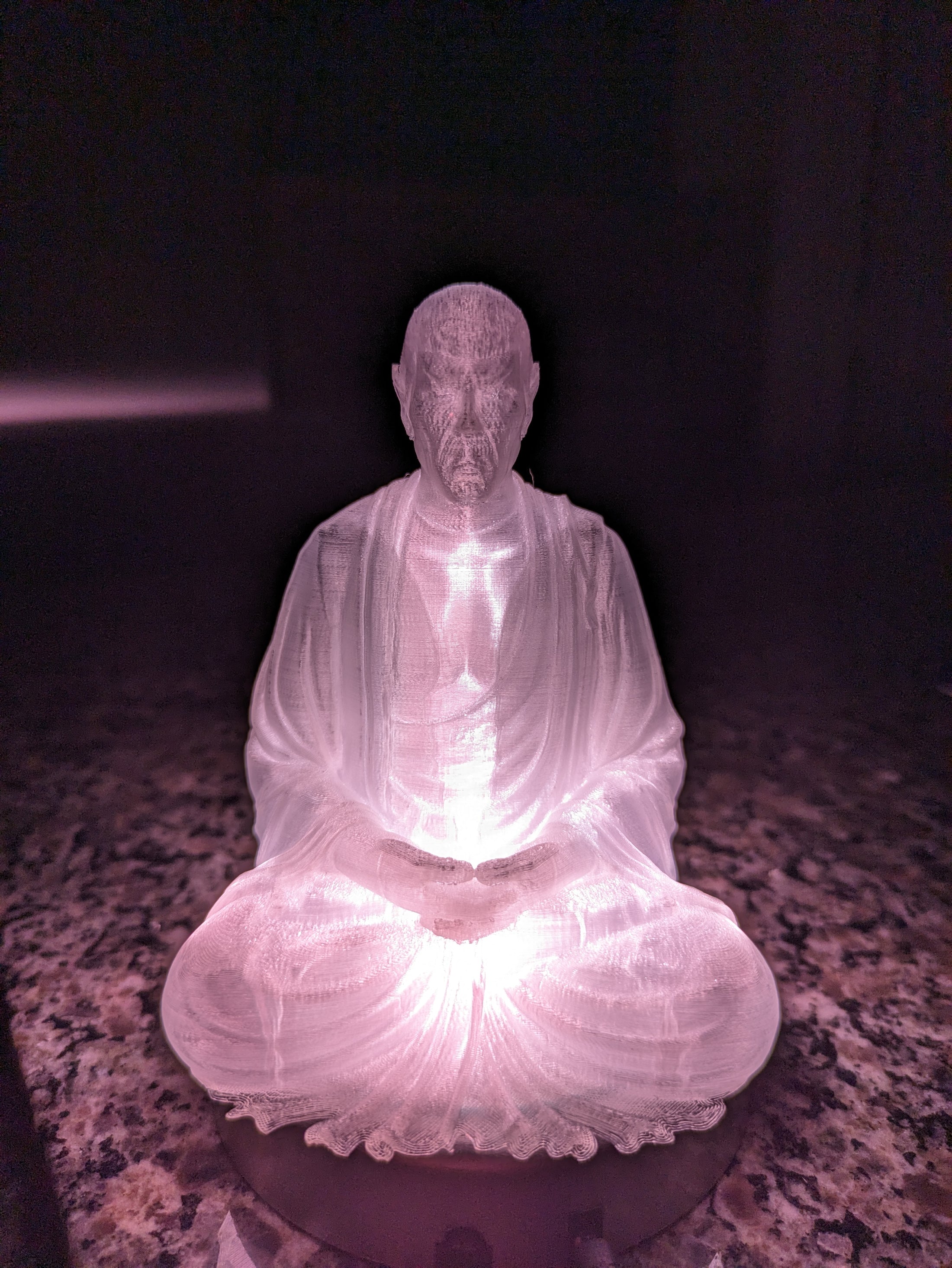 3D Printed Spock Buddha figure – Taylors 3D Print Lab