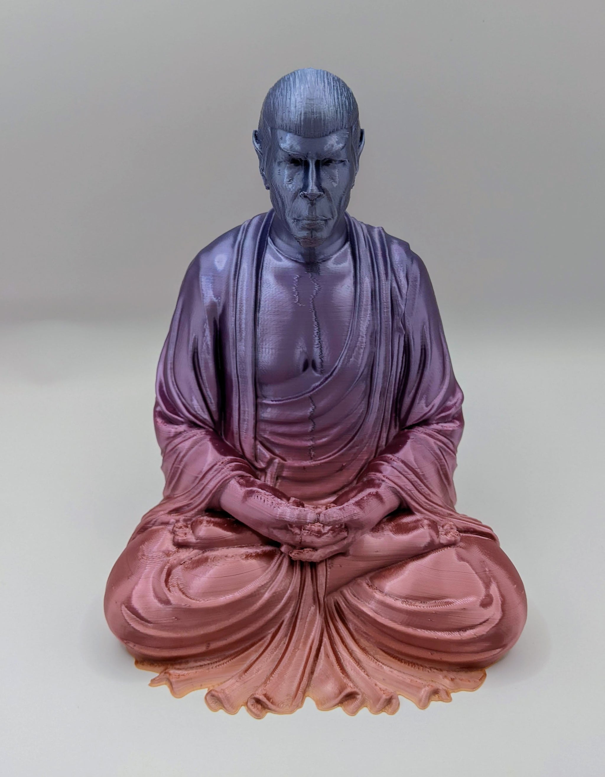 3D Printed Spock Buddha figure – Taylors 3D Print Lab